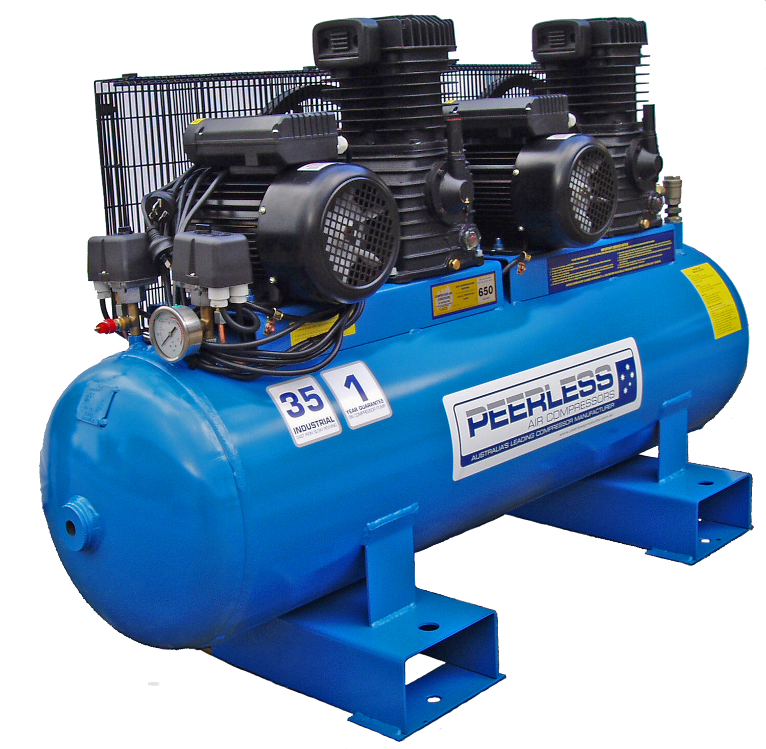 Single phase air compressors