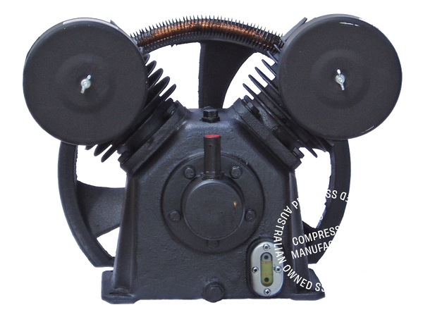 V80 Pump: Two Cylinder V Pump - for PV25 (Old Style) Air Compressor