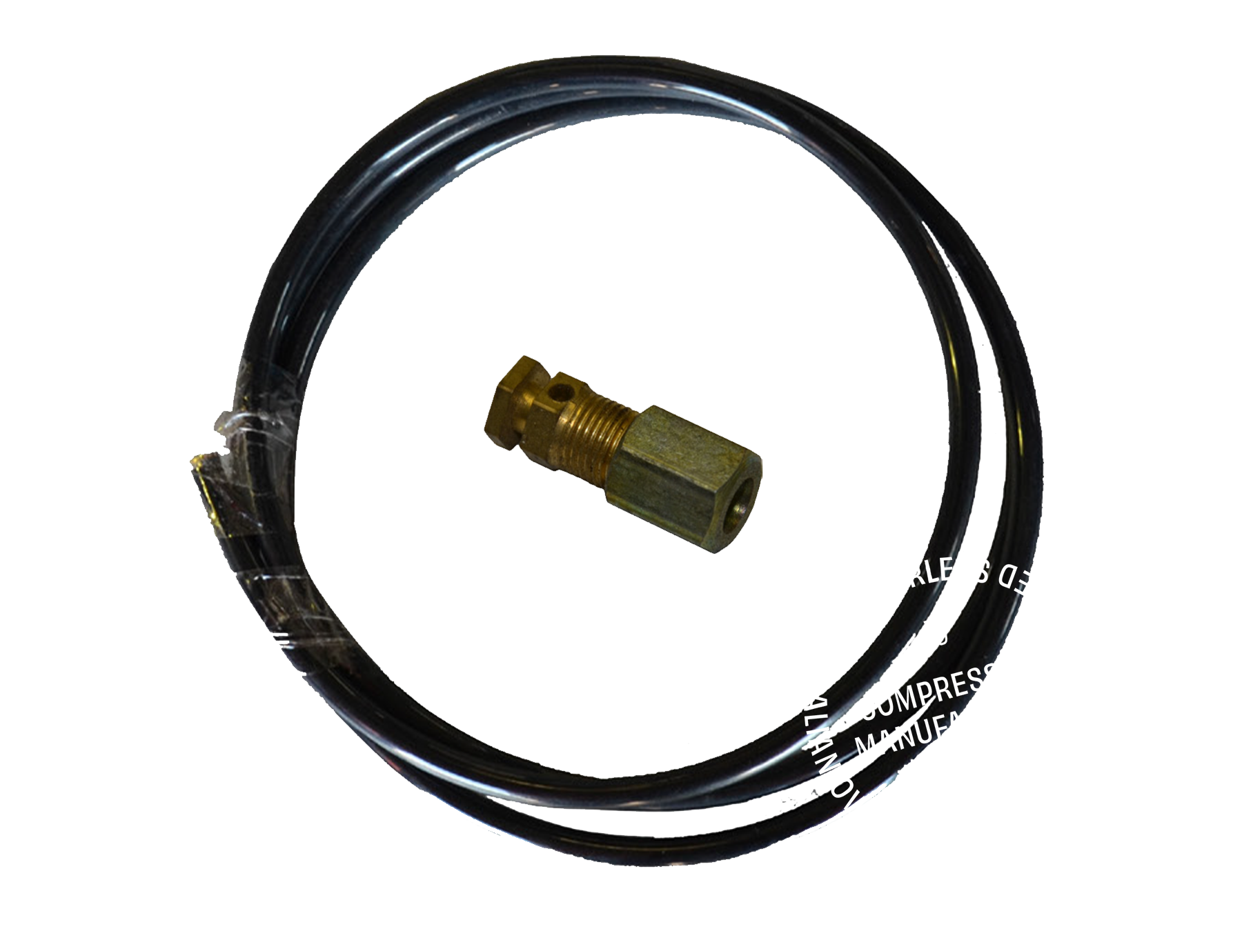 00546 Pressure Switch Bleeder Hose Kit with Nylon Bleeder Tube, Nuts a