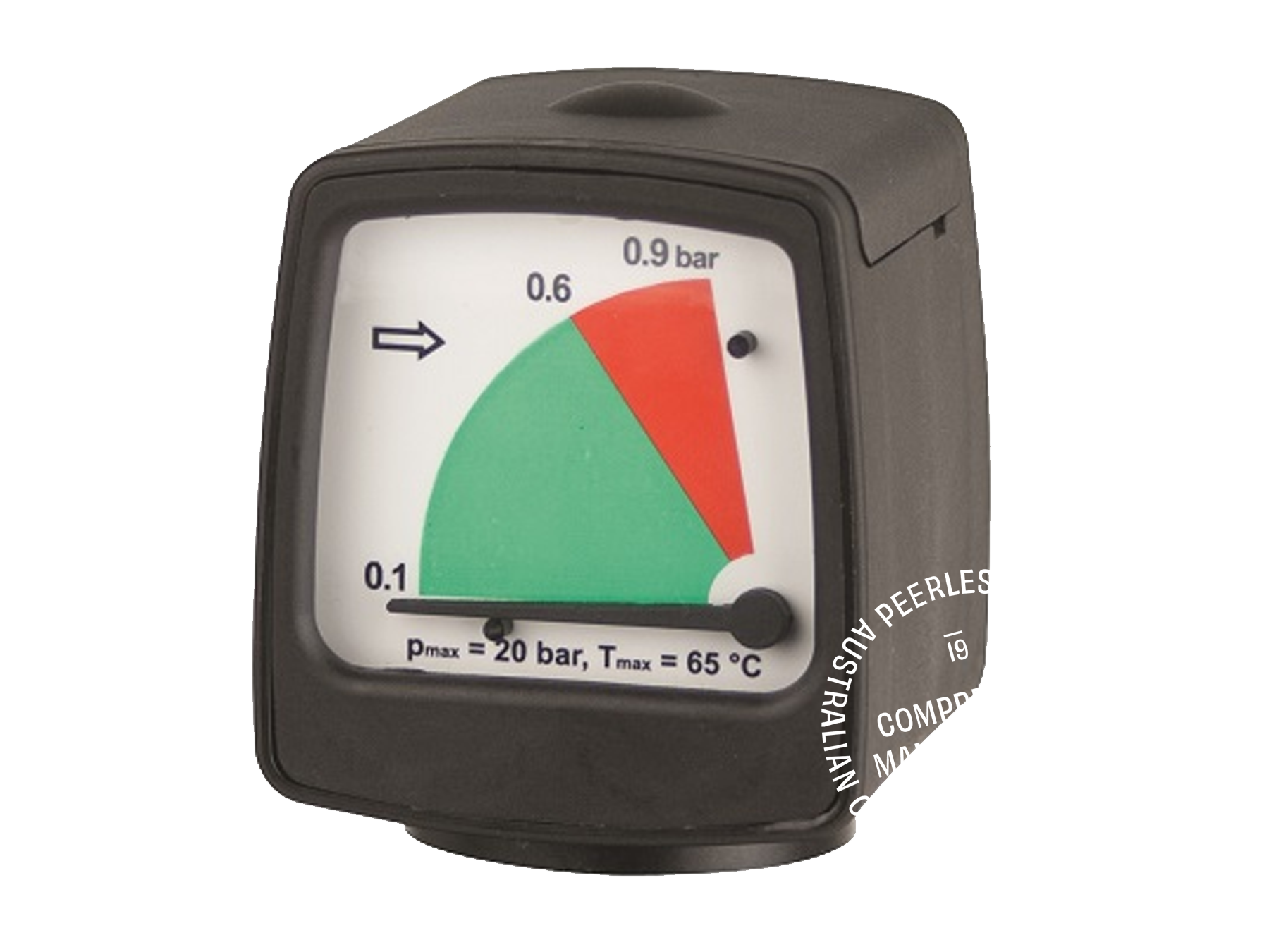 FIL-INDICATOR Filter Element Indicator Gauge - for PREF, POSTF, OSEPF