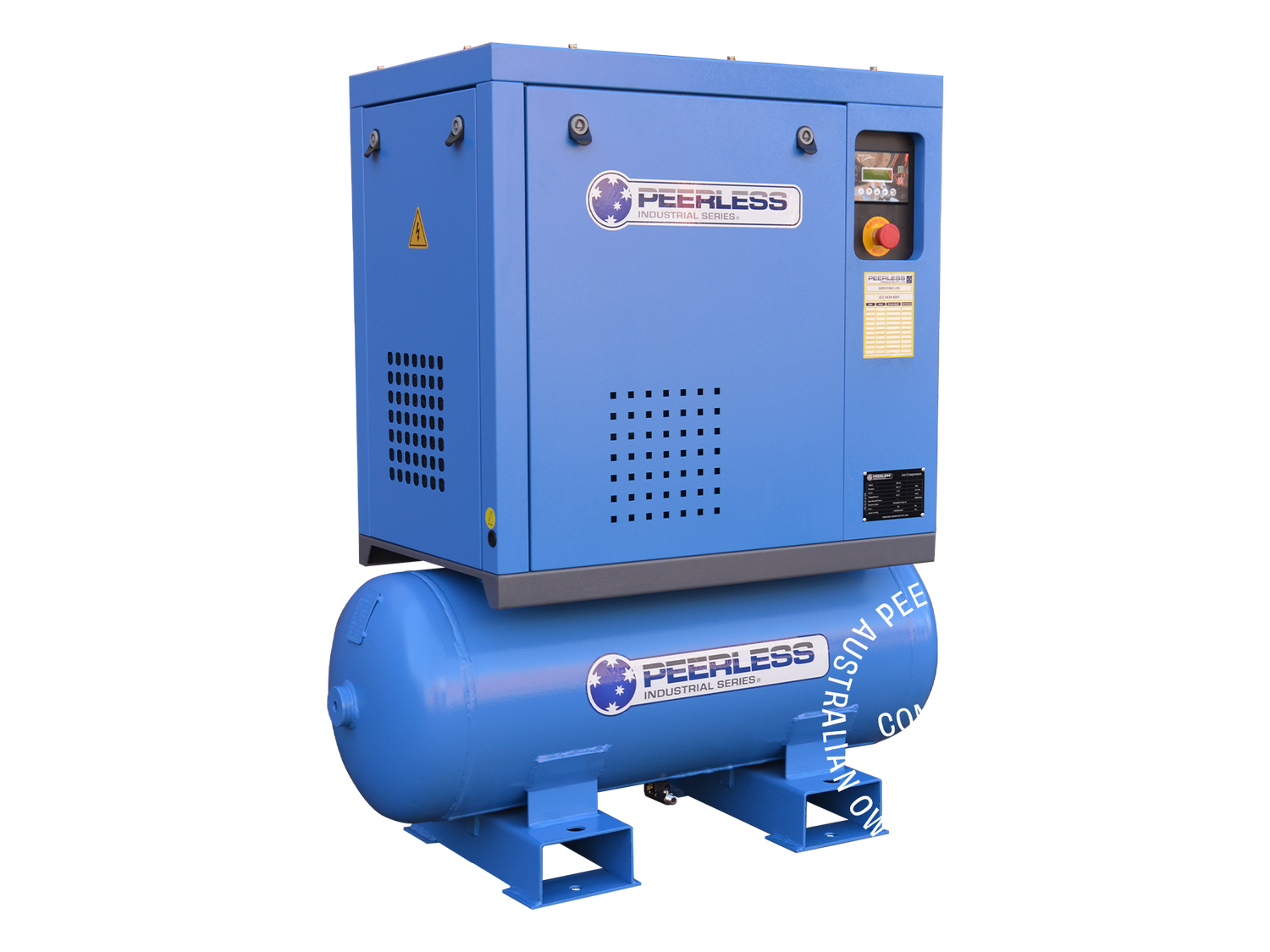 Three phase air compressors
