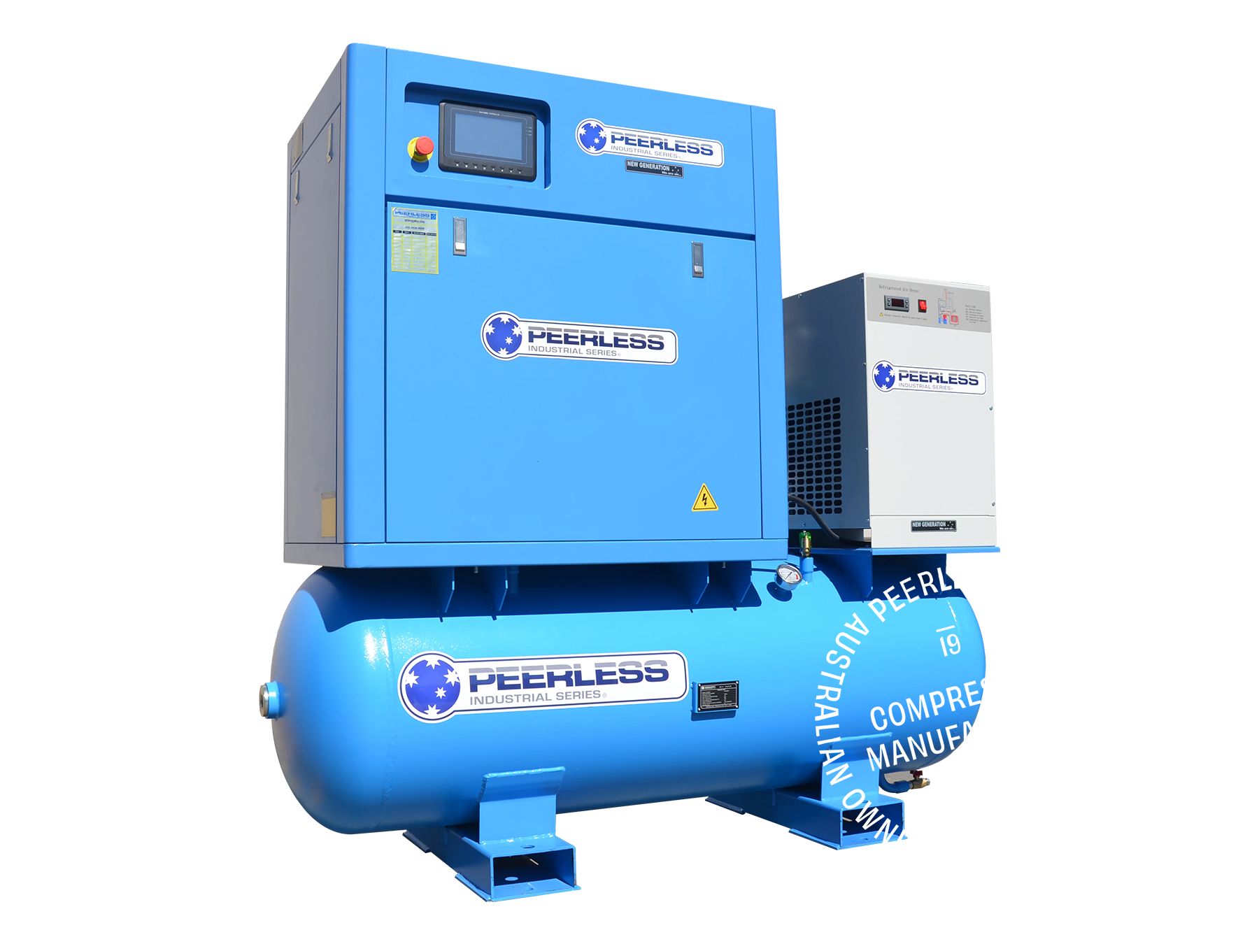 HQD20 12-16BAR Rotary Screw Air Compressor with Variable Speed: Direct