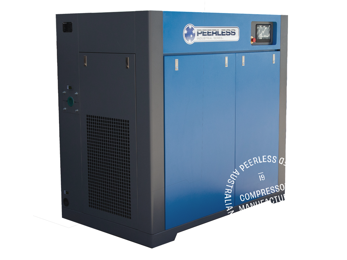 HQD75 Rotary Screw Air Compressor with Variable Speed: Direct Drive, 7