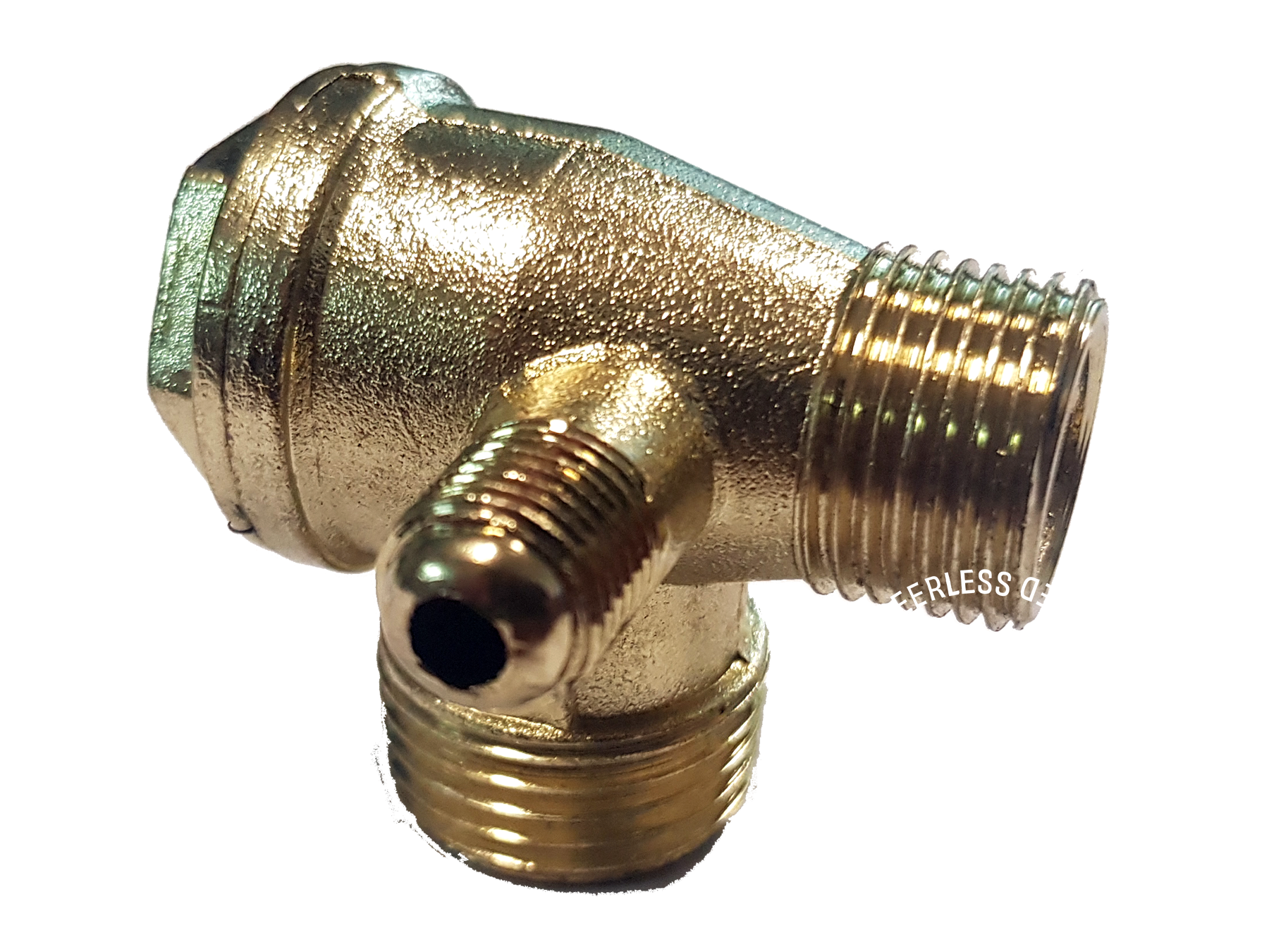 PB2500-53 Non Return Valve with Spring and Seal: Inlet 3/8" (Exhaust H