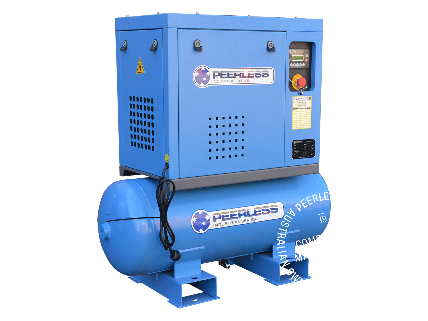 Rotary screw air compressors