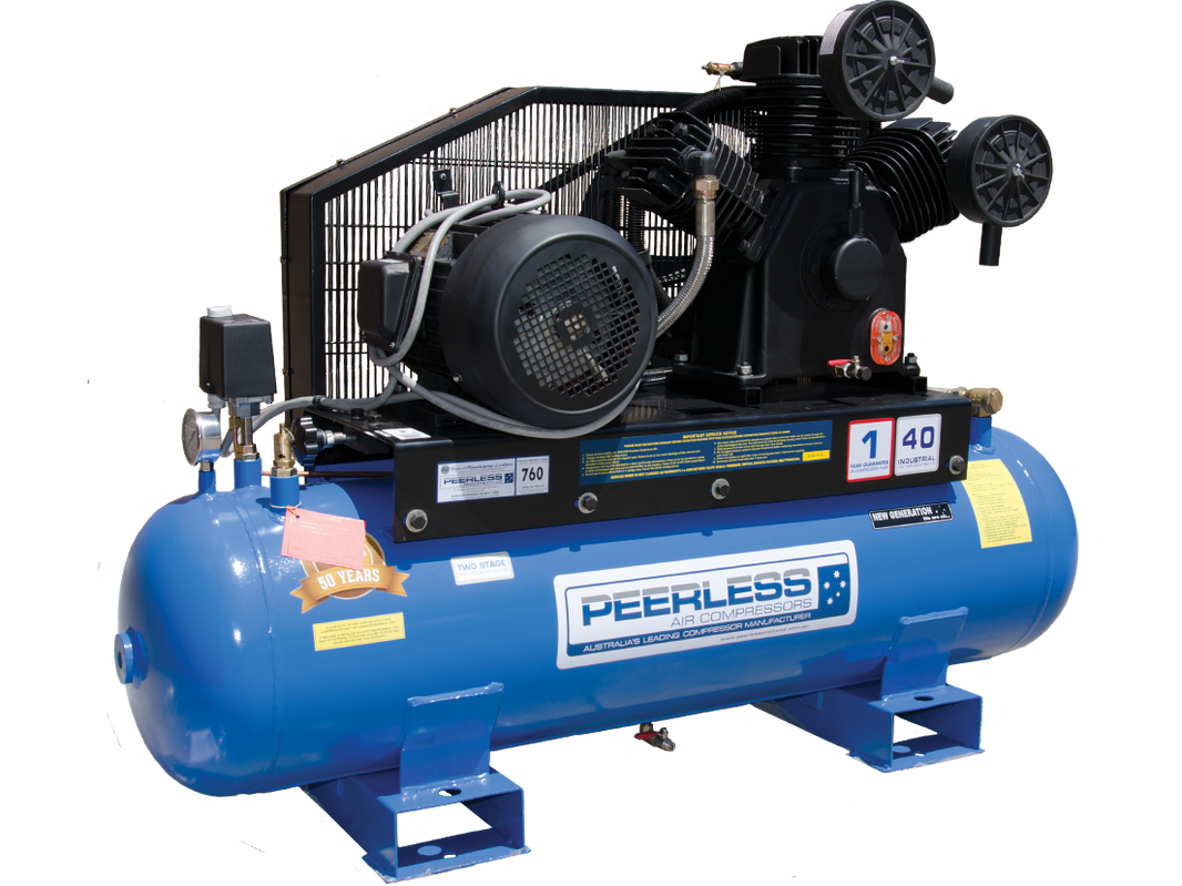 Three phase air compressors