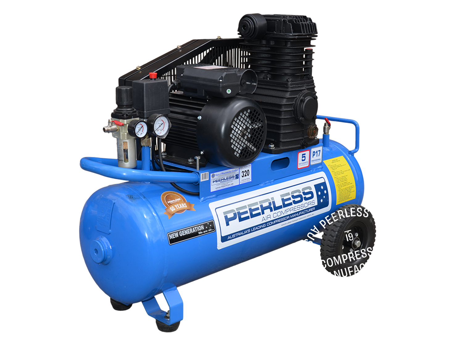 Single phase air compressors