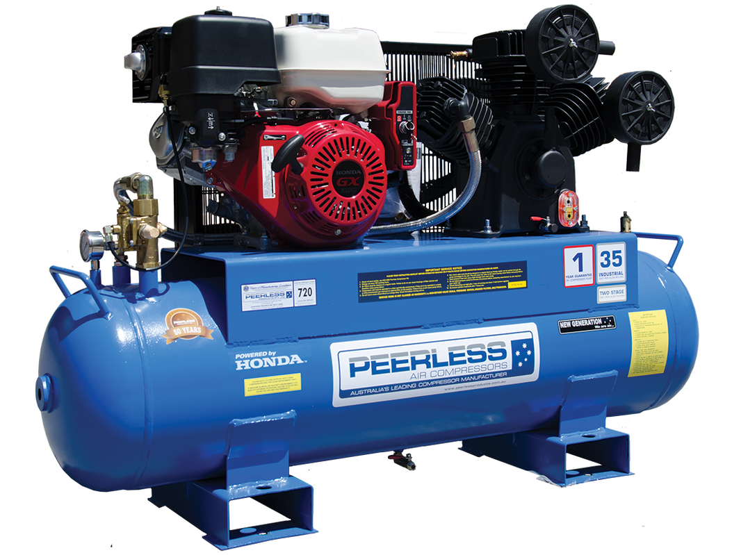 Petrol air compressors