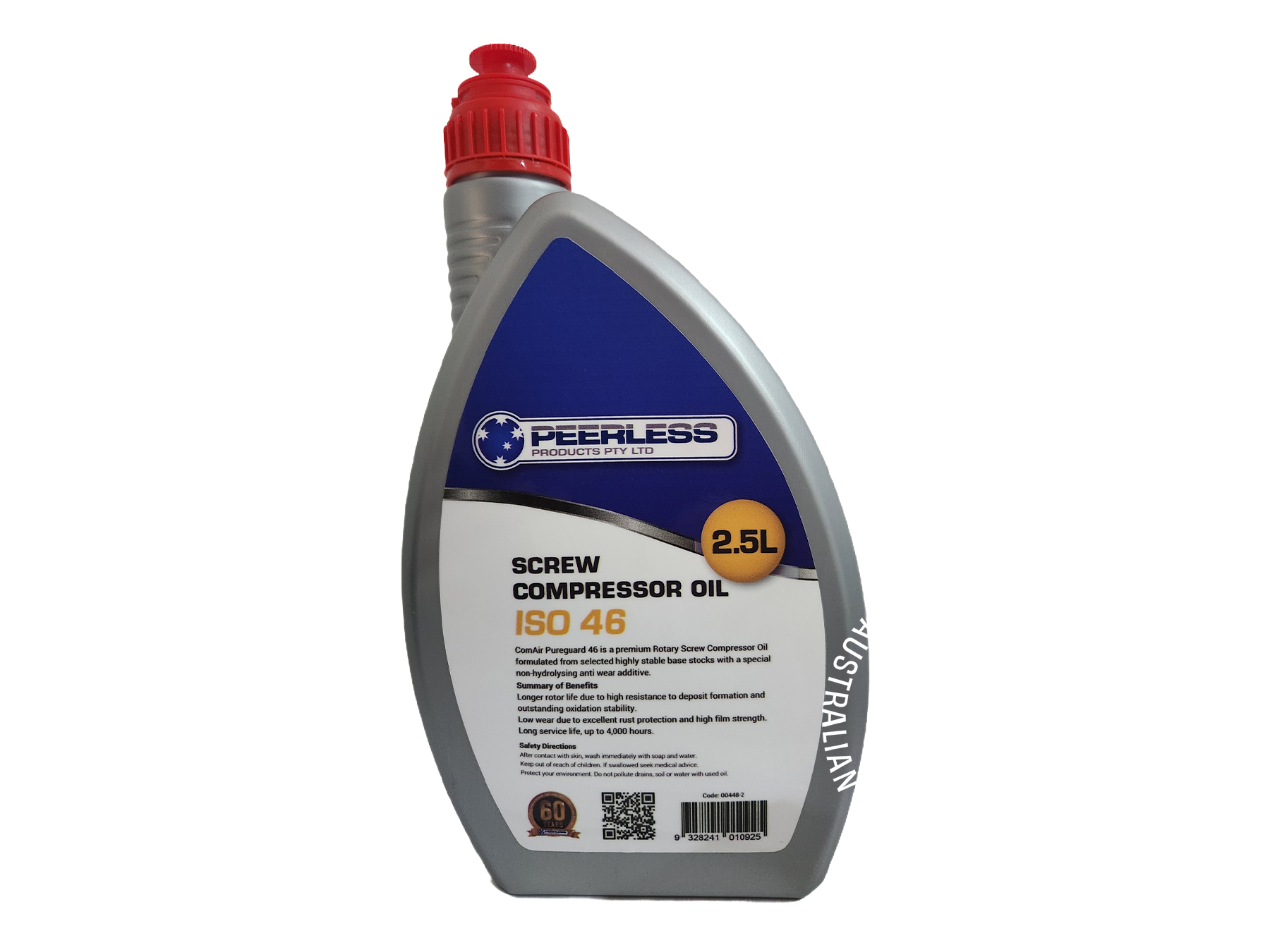 Semi Synthetic Compressor Oil 2.5L/5L/20L: ISO 46 - for Rotary Screw A