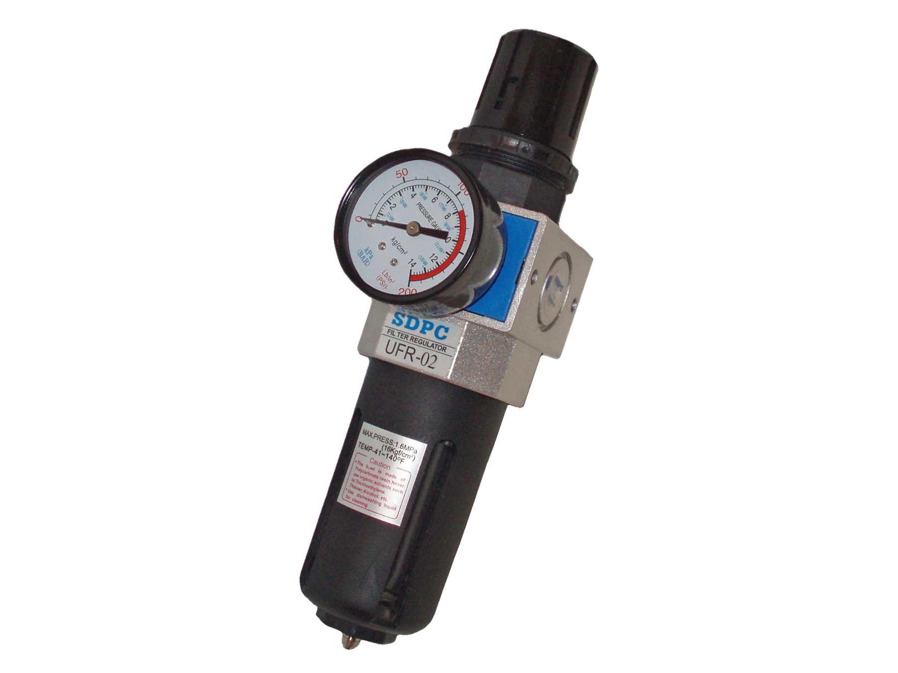 EHP300 Water Trap Filter Regulator with Automatic Drain: High Pressure