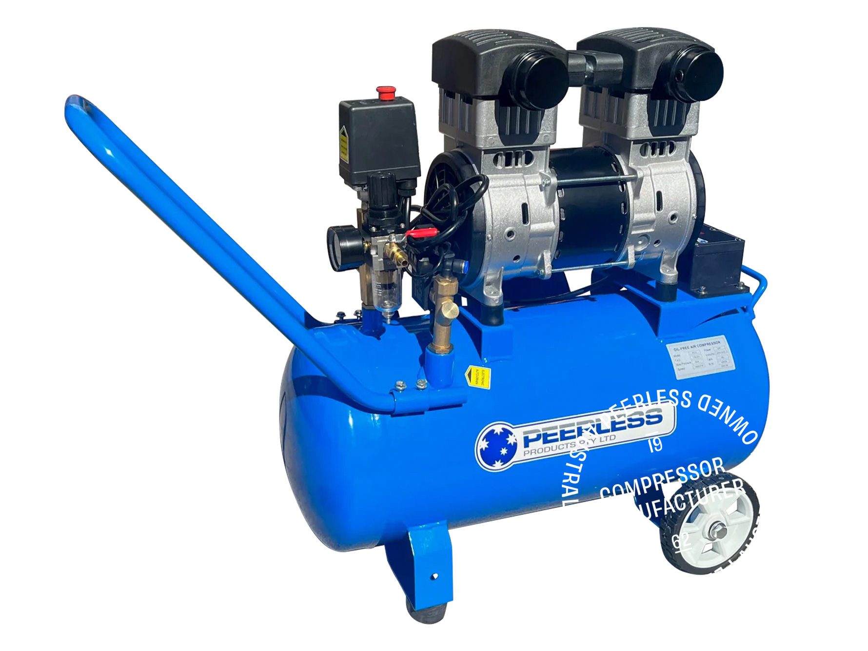 Single phase air compressors
