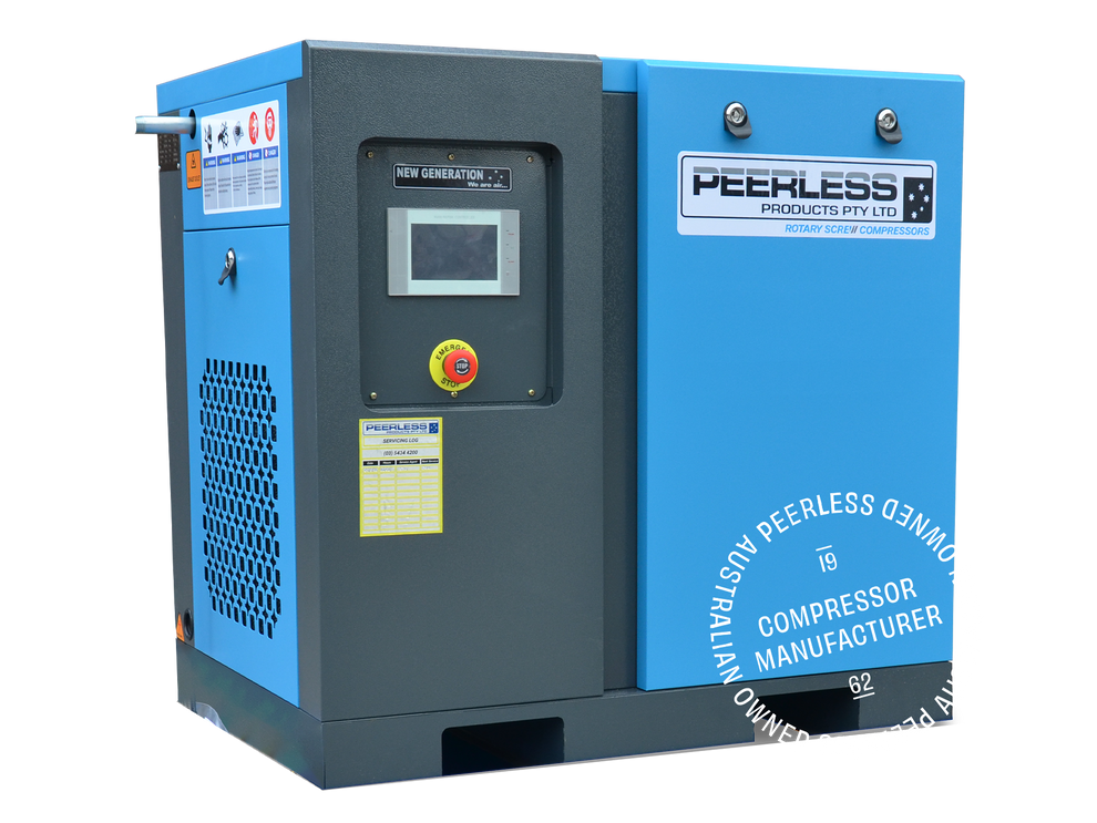 HQD10 Rotary Screw Air Compressor with Variable Speed: Direct Drive, 1