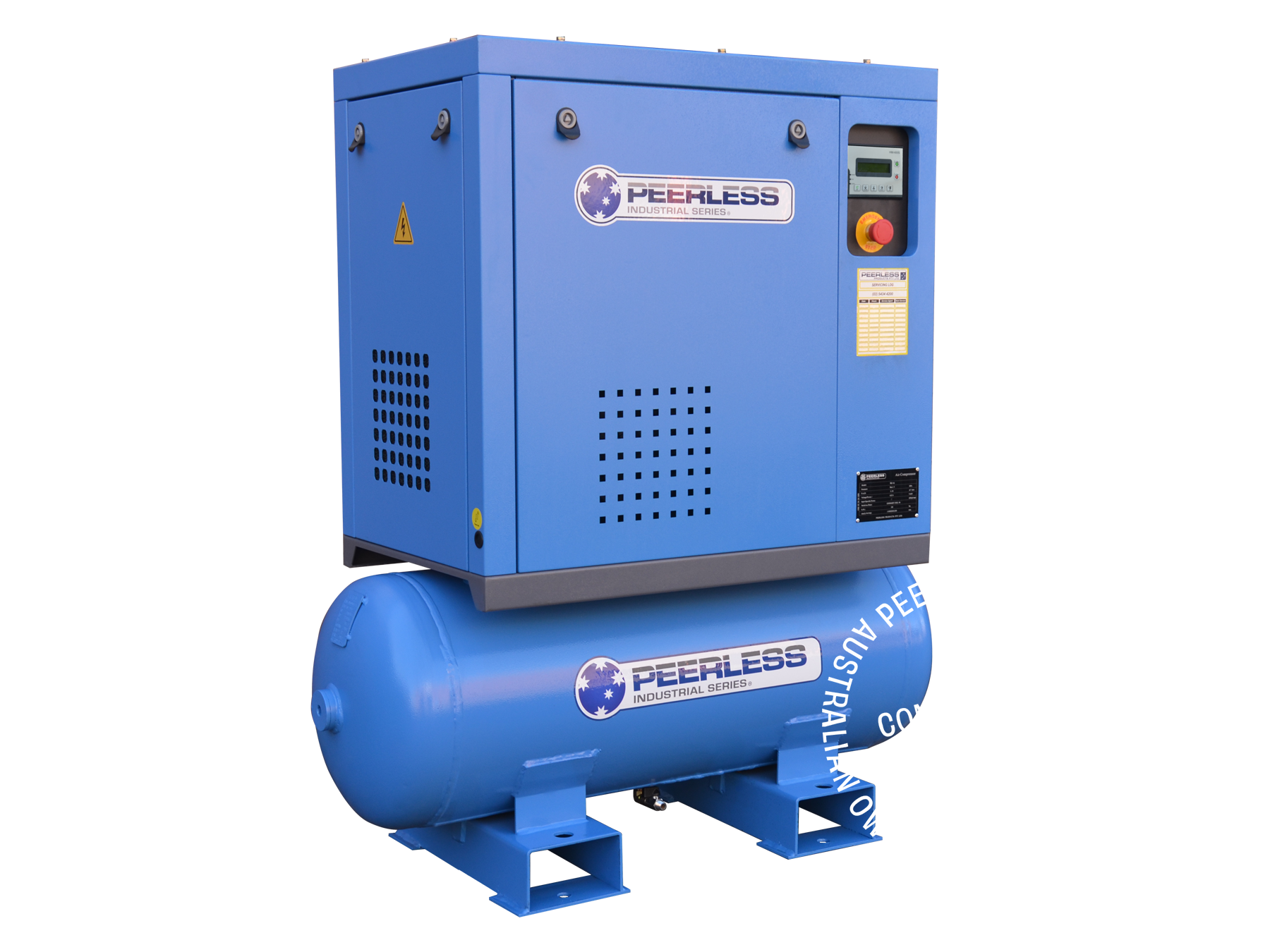 HQE5.5 Rotary Screw Air Compressor with Variable Speed: Belt Drive, 5.