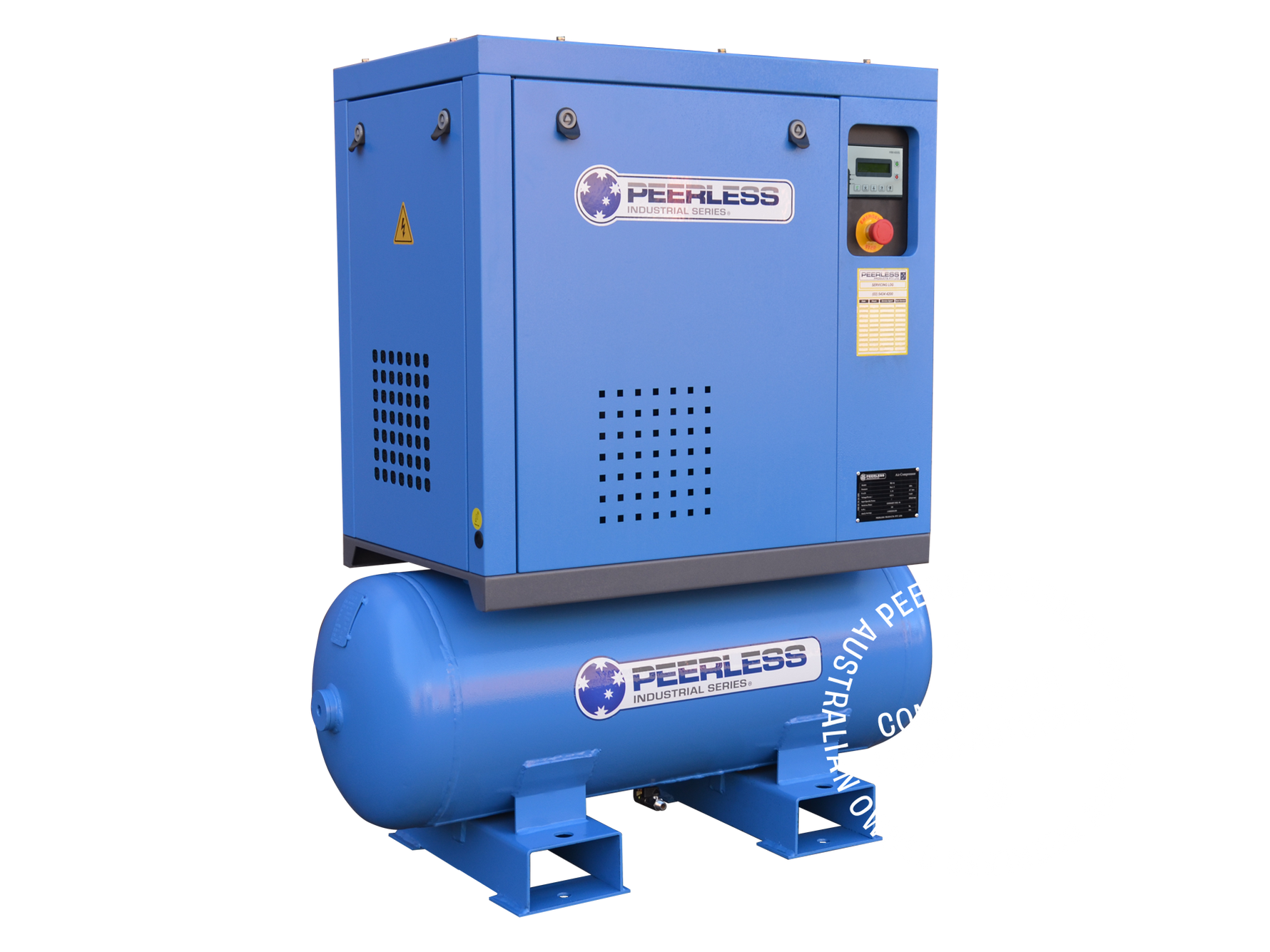 Rotary screw air compressors