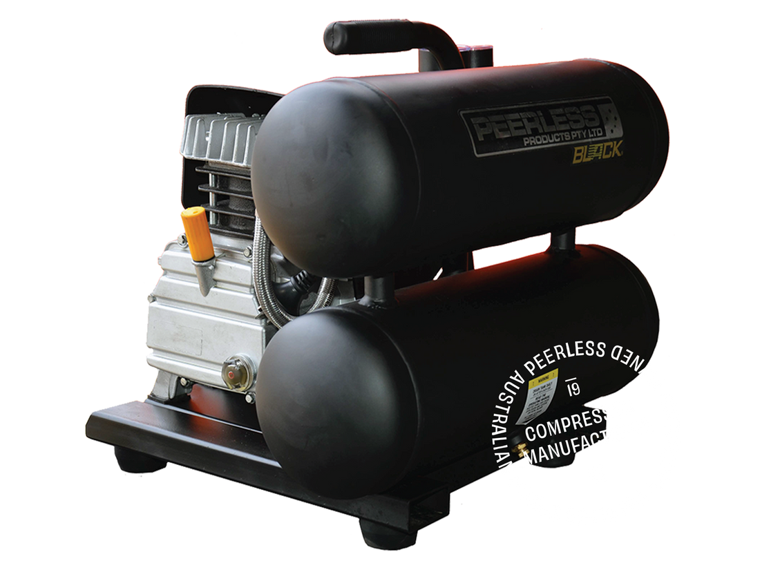 PB2500 Single Phase Air Compressor: Direct Drive, 10Amp, 2.5HP, 154LPM